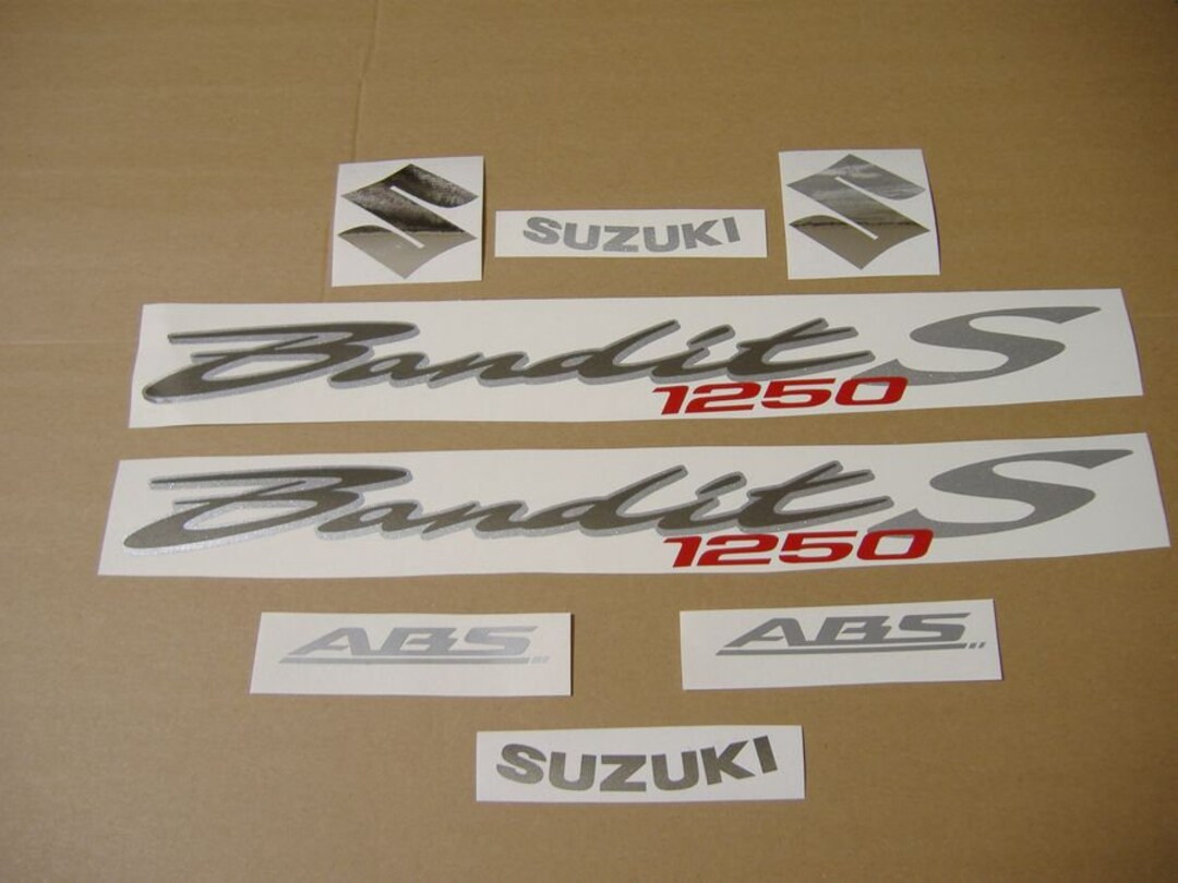 Suzuki Bandit GSF 1250S 2007 Complete Replacement Decals Set Graphics ...