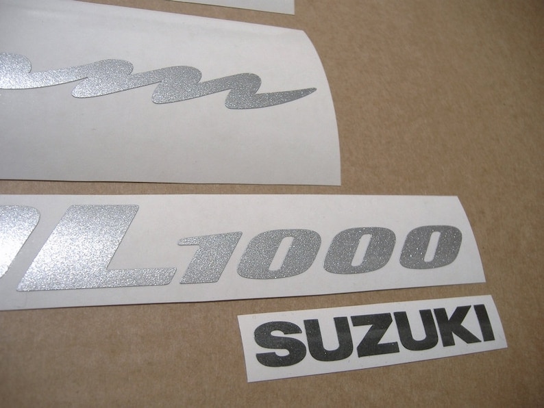 Suzuki DL 1000 V-strom Decals Stickers Reproduction Graphics Set ...