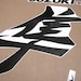 Suzuki Hayabusa 2021 - Onwards Custom Gloss Black Color Decals Set ...