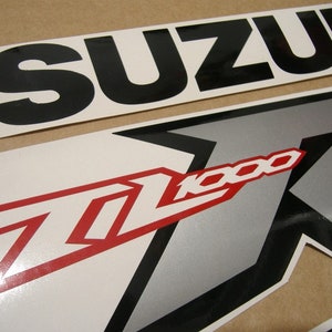 Suzuki TL1000R 2000 Full Aftermarket Decals Stickers Kit Reproduction ...