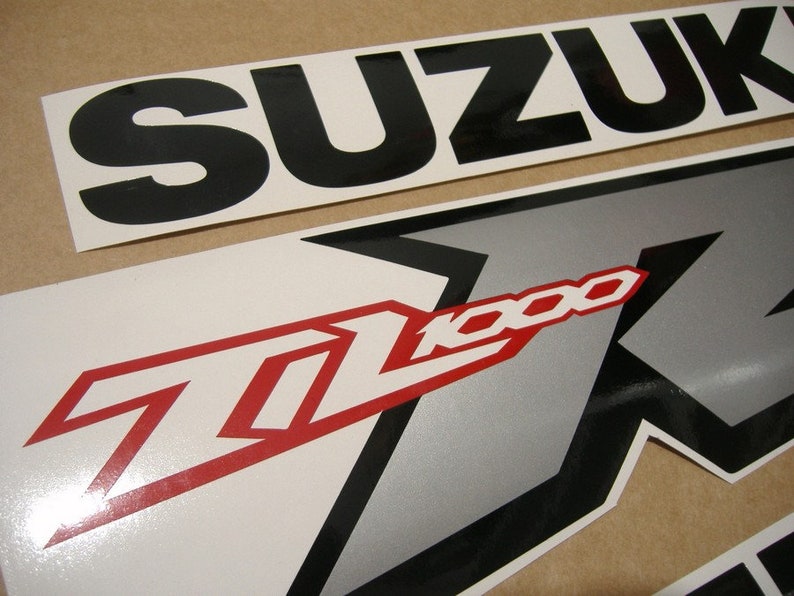 Suzuki TL1000R 2000 Full Aftermarket Decals Stickers Kit Reproduction ...