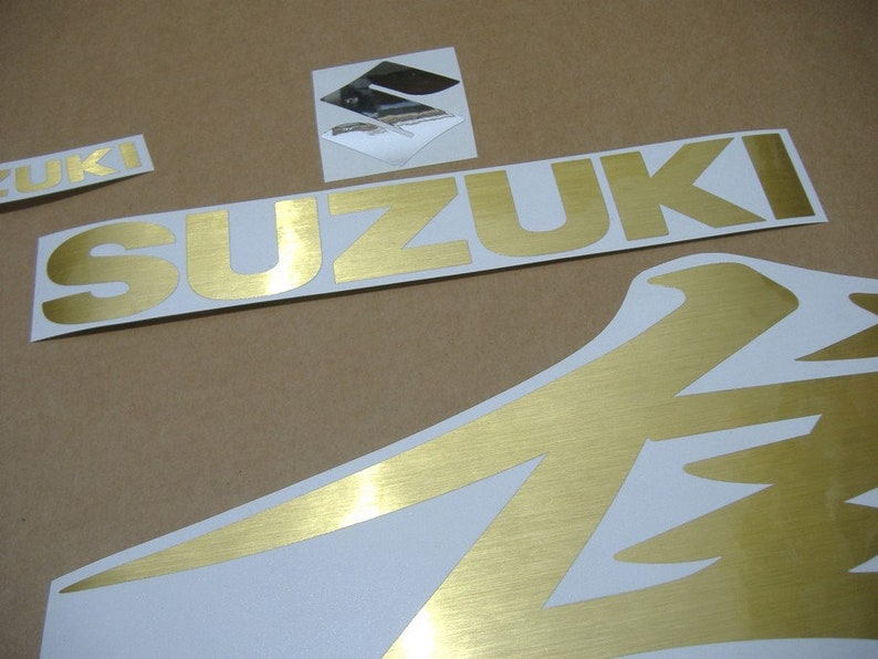 Suzuki Hayabusa GSX-1300R 1999 2008 Brushed Gold Customized Replacement ...