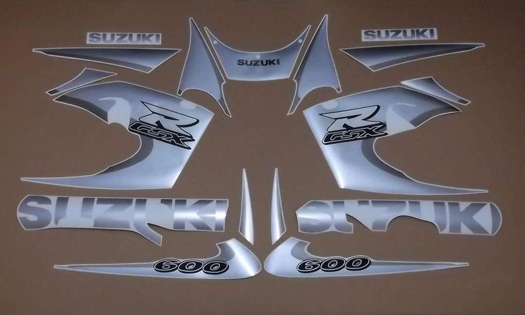 Suzuki GSX-R 600 SRAD 1999 Complete Restoration Decals Set Full ...