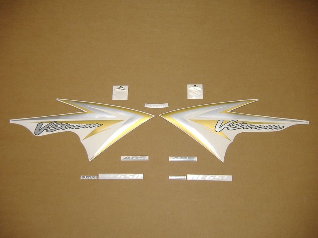 Suzuki DL 650 V-strom 2011 Full Aftermarket Decals Stickers Kit ...