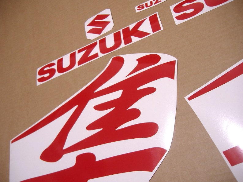 Suzuki Hayabusa GSX1300R First Generation Mk1 Red Color Custom ...