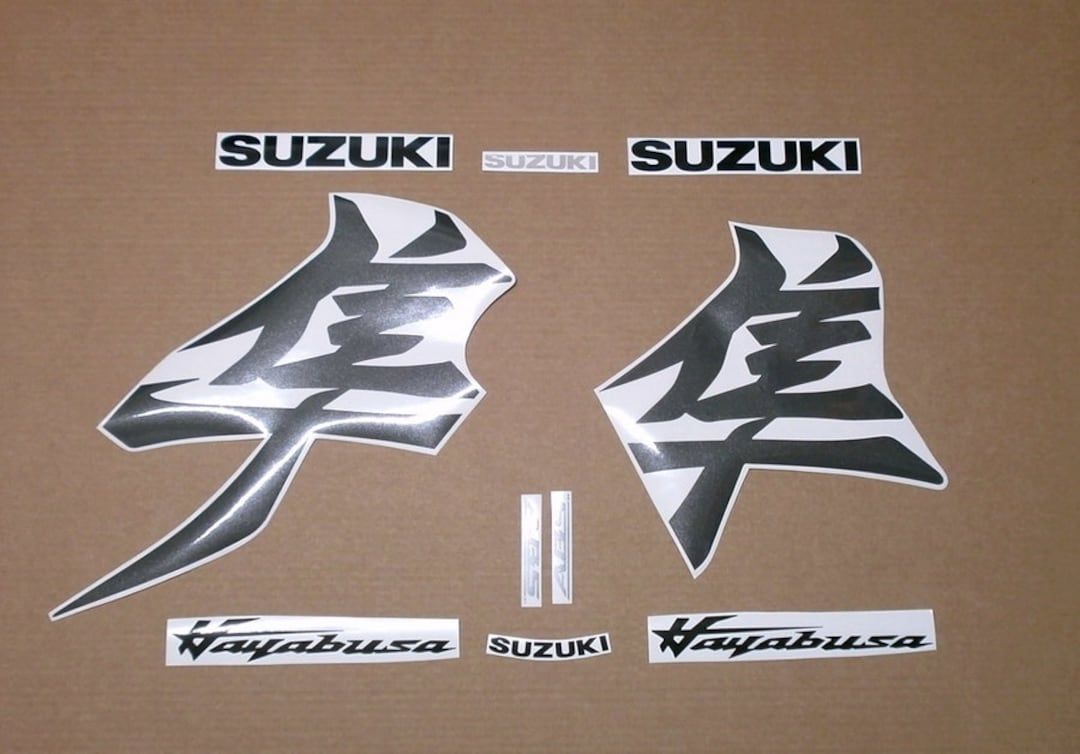 Suzuki Hayabusa 2022 3rd Gen Replacement Decals Replica Stickers ...