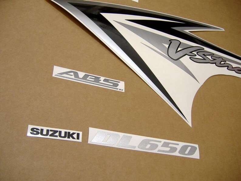 Suzuki DL 650 Vstrom 2009 Full Aftermarket Decals Stickers Kit ...