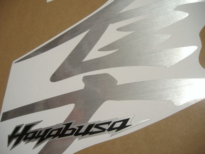 Suzuki Hayabusa GSX1300R Brushed Silver Aluminium Customized ...
