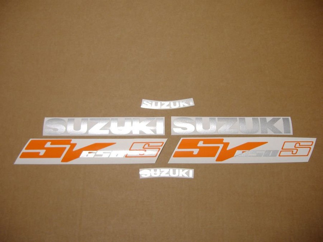 Suzuki Sv650s Full Aftermarket Decals Stickers Kit Reproduction ...