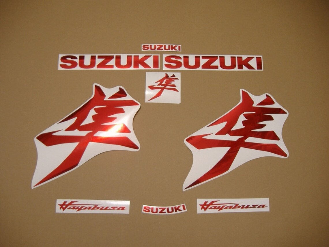Suzuki Hayabusa New Logo 2021 Black Custom Aftermarket Decals | Etsy