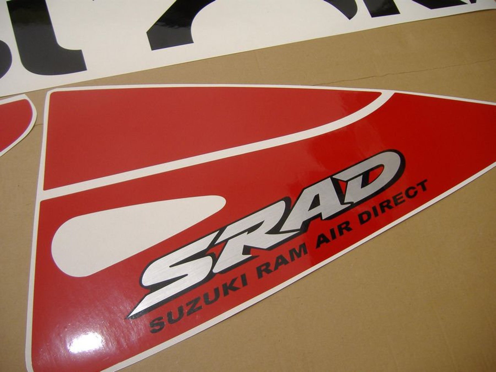 Suzuki GSX-R 600 SRAD 1998 Red Black Version Replacement Decals ...
