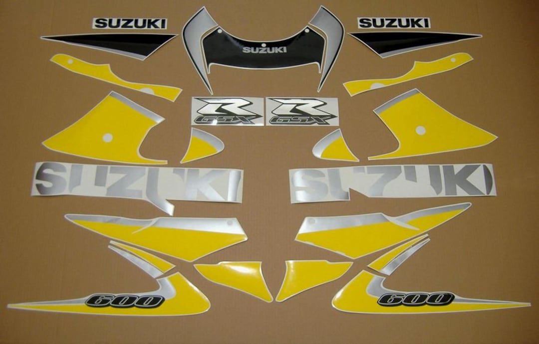 Suzuki GSX-R 600 SRAD 2000 Full Replacement Decals Kit Stickers ...