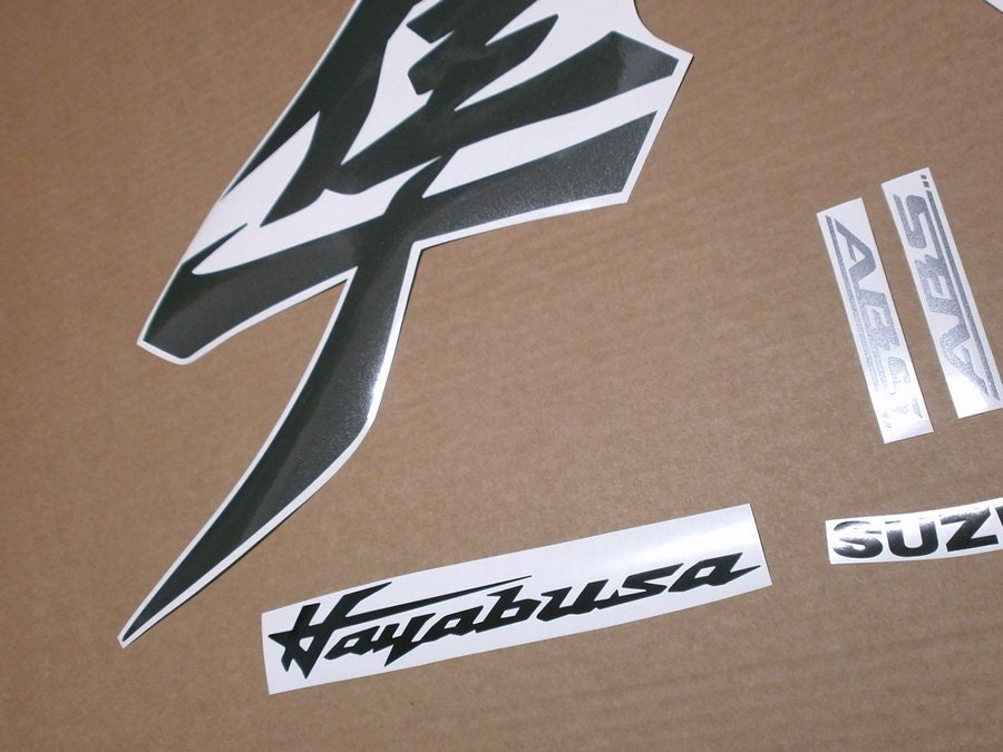 Suzuki Hayabusa 2022 3rd Gen Replacement Decals Replica Stickers ...