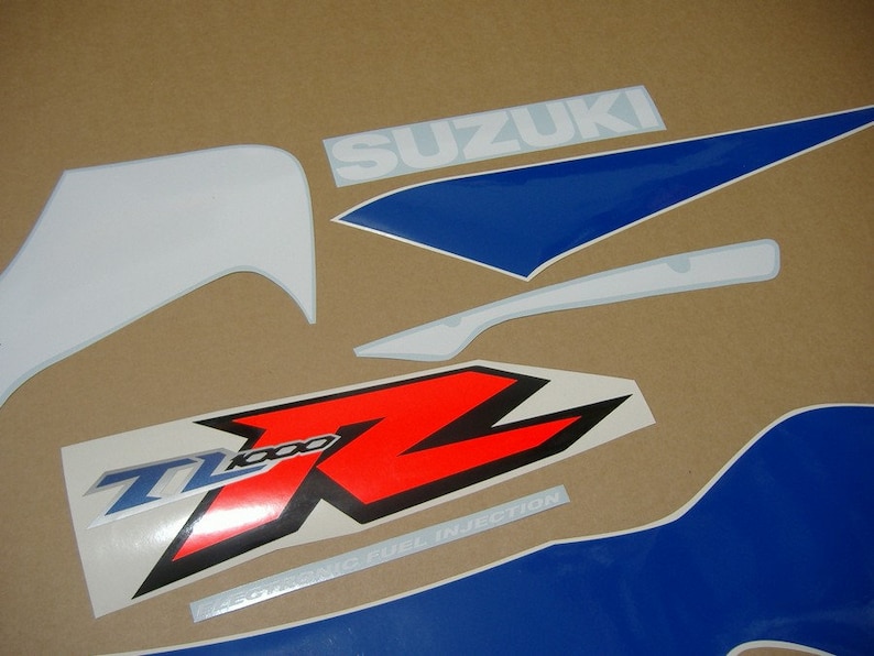 Suzuki TL1000R 1998 1999 Complete Aftermarket Decals Stickers Kit ...