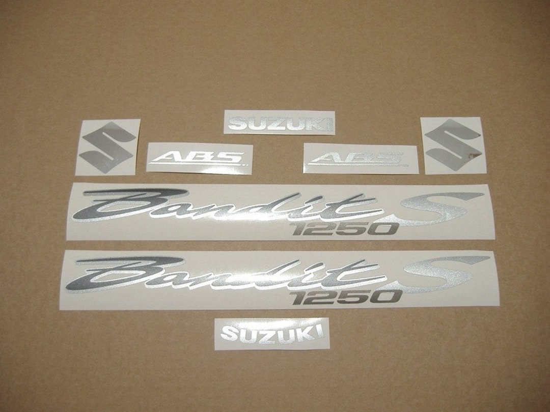Suzuki Bandit GSF 1250S 2008 Full Replacement Decals Kit Replica ...