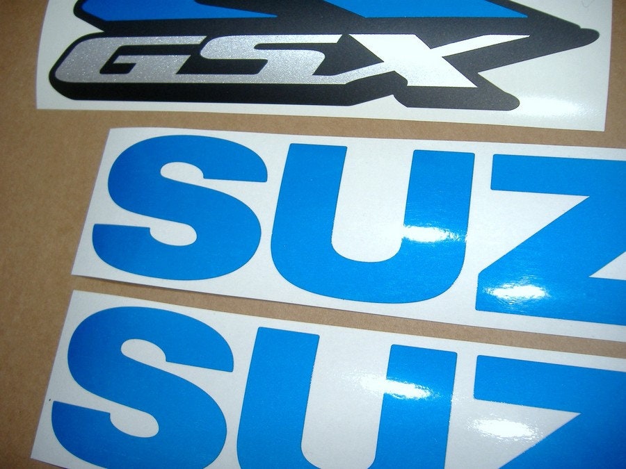 Suzuki GSX-R 600 / 750 / 1000 Light Reflective Blue Custom Replacement ...