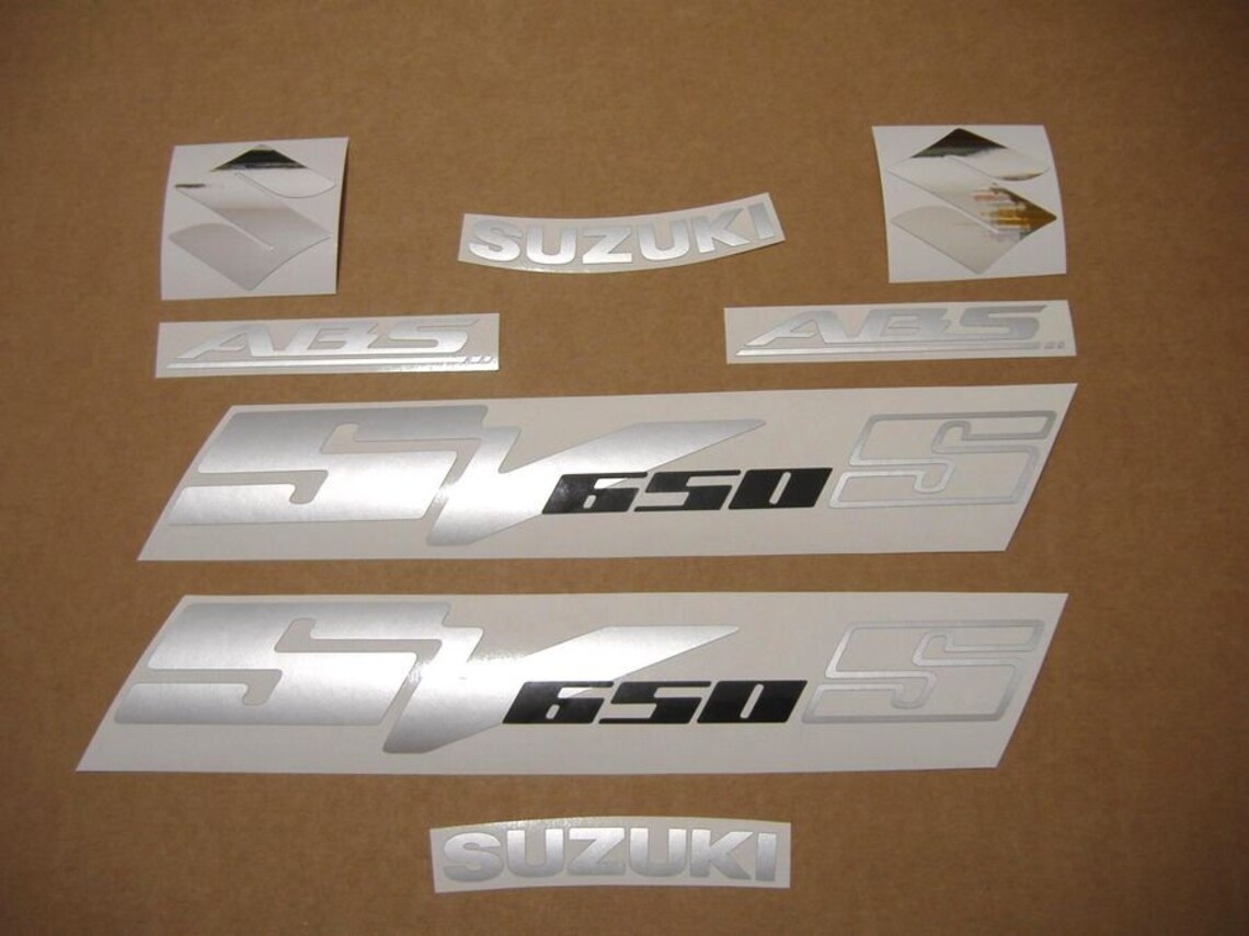 Suzuki SV 650 S Complete Decals Sticker Kit Graphics Set Replacement ...