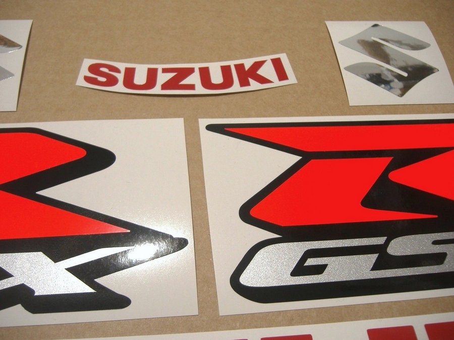 Suzuki GSXR 750 2016 2017 Complete Replacement Decals Set - Etsy
