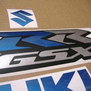 Suzuki GSXR Decals With GSX-RR Logo for 600 /750 /1000 Models Metallic ...