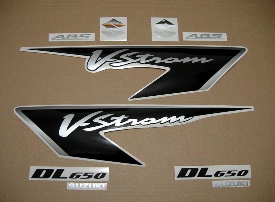 Suzuki DL 650 V-strom 2007-2008 Full Aftermarket Decals Set Complete ...