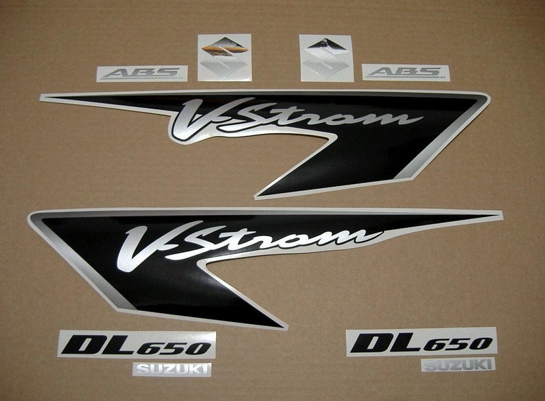 Suzuki DL 650 V-strom 2007-2008 Full Aftermarket Decals Set Complete ...