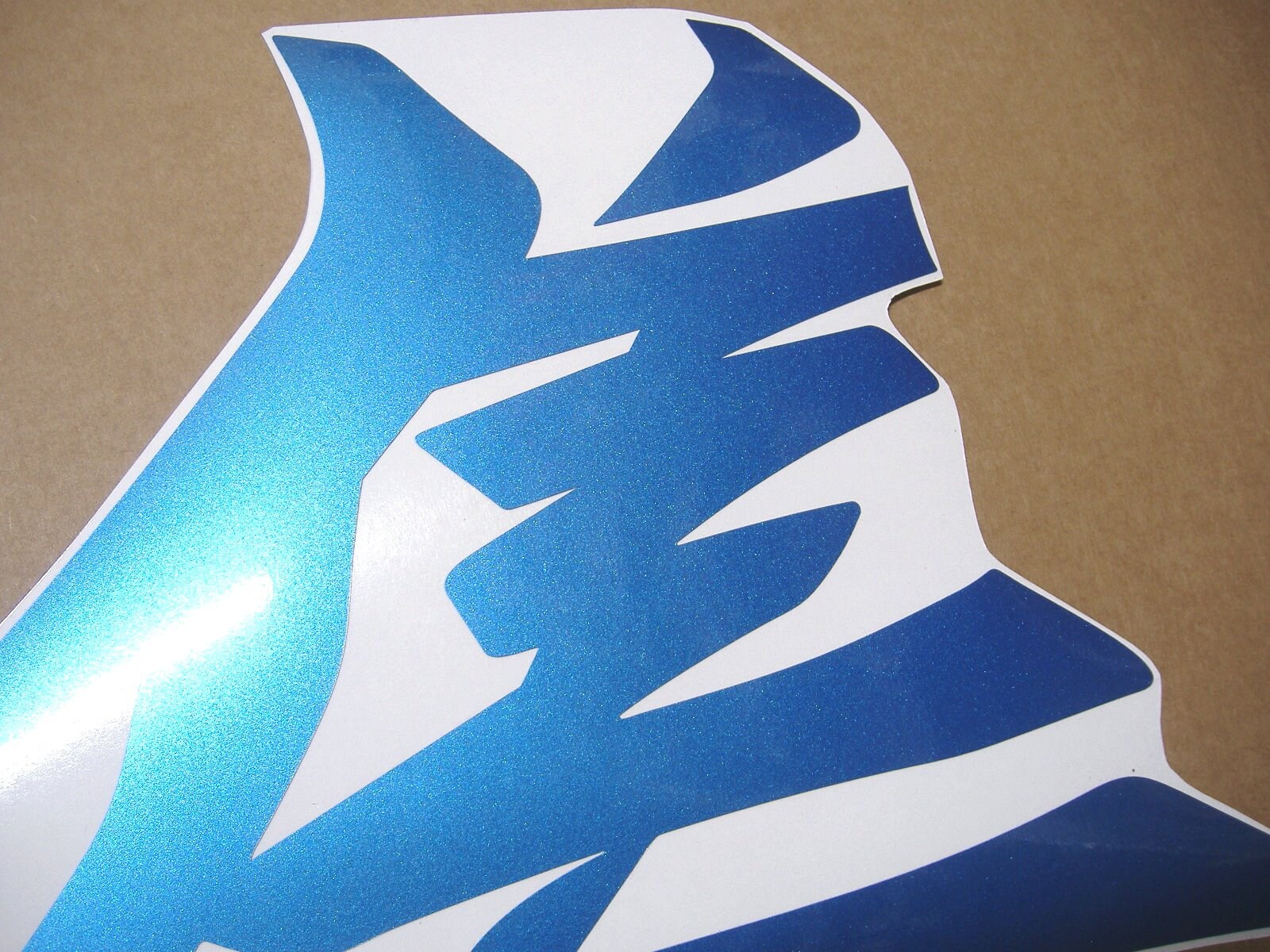Suzuki Hayabusa 2021 - Onwards Custom Pearl Blue Color Decals Set ...
