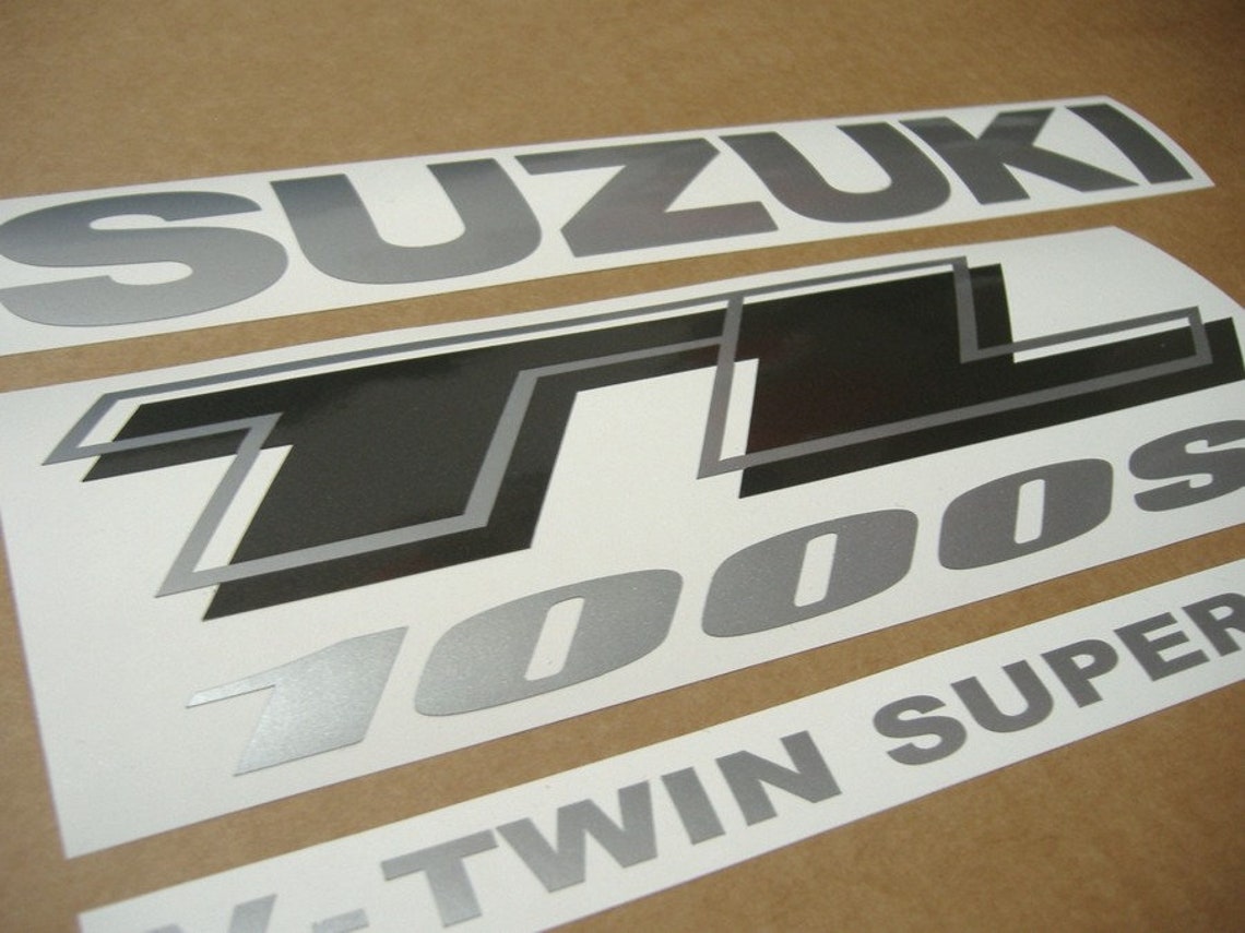 Suzuki TL1000S 2000-2001 Complete Aftermarket Decals Stickers | Etsy
