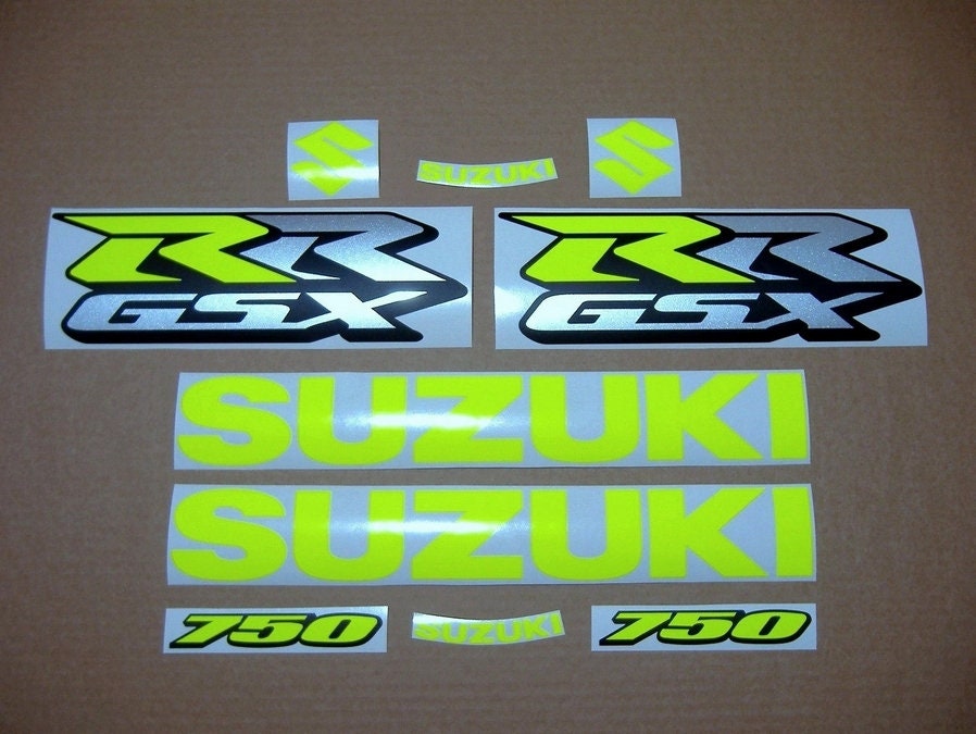 Suzuki GSXR Decals With GSX-RR Logo for 600 /750 /1000 Models - Etsy