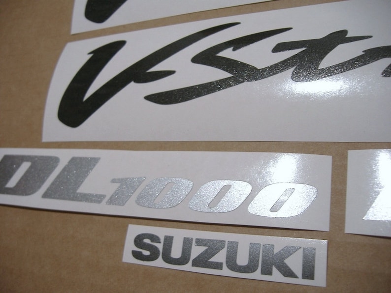 Suzuki DL 1000 V-strom Decals Stickers Reproduction Graphics Set ...