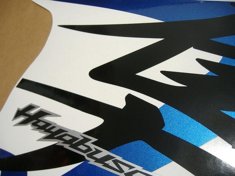 Suzuki GSX 1300R Hayabusa 2009 Full Replacement Decals Replica Stickers ...