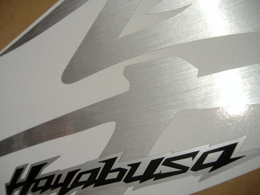 Suzuki Hayabusa GSX1300R Brushed Silver Aluminium Customized ...