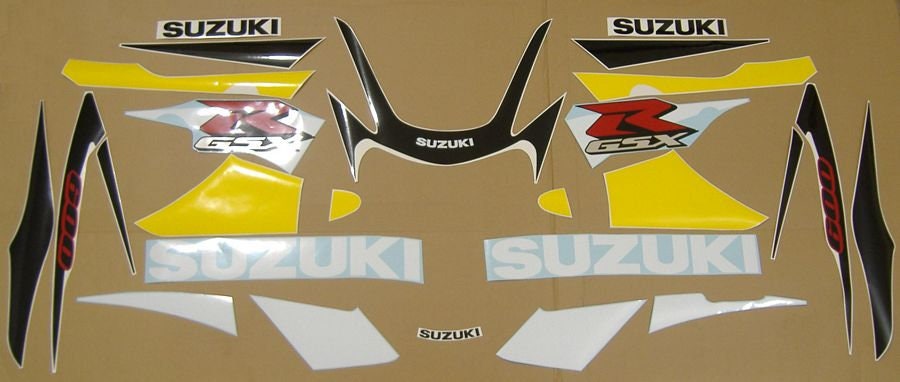 Suzuki GSXR 600 2002 K2 Full Replica Decals Set Stickers - Etsy