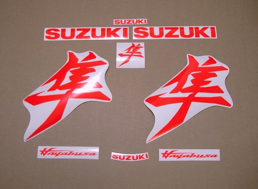 Suzuki Hayabusa new logo 2021 black custom aftermarket decals | Etsy