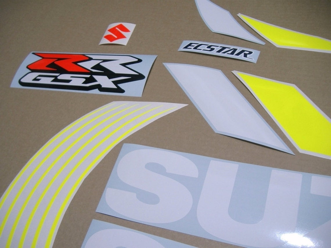 Suzuki GSXR Motogp Ecstar Racing Replica Replacement Decals Stickers ...