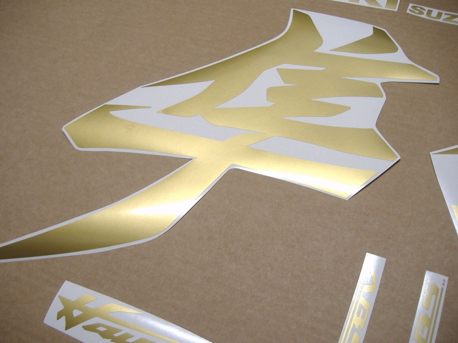 Suzuki Hayabusa 2021 - Onwards Custom Gloss Gold Color Decals Set ...
