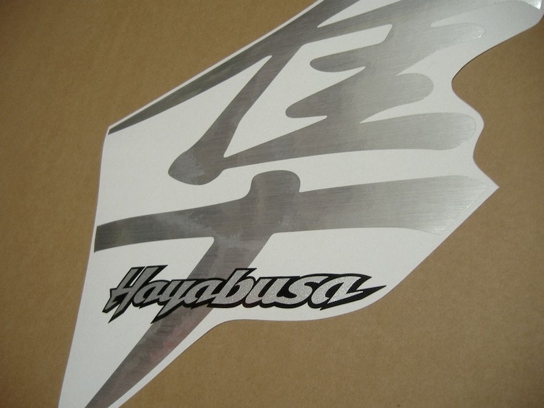 Suzuki Hayabusa GSX1300R Brushed Silver Aluminium Customized ...