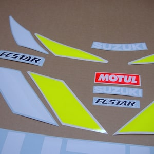 Suzuki GSXR Motogp Ecstar Racing Replica Replacement Decals Stickers ...