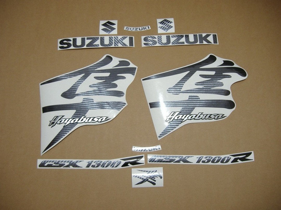 Suzuki Hayabusa GSX1300R Carbon Fiber Look Customized Replacement ...