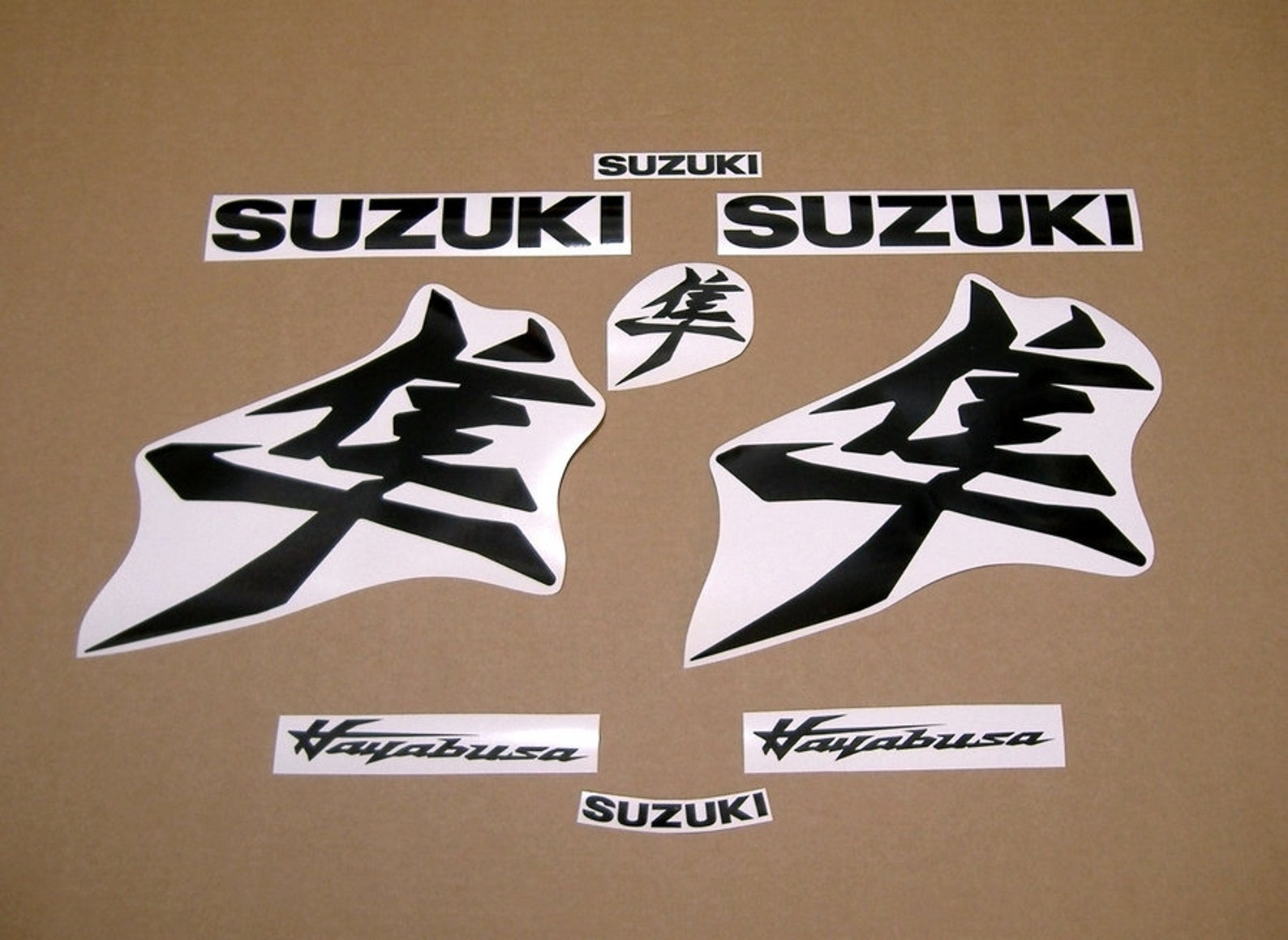 Suzuki Hayabusa New Logo 2021 Black Custom Aftermarket Decals - Etsy