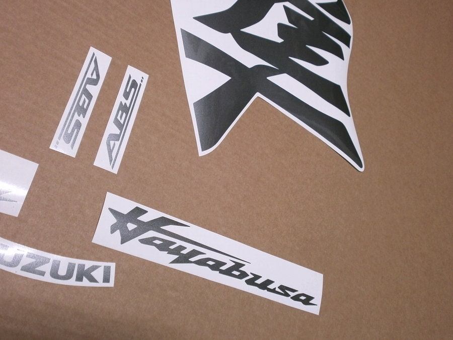 Suzuki Hayabusa 2021-2022 3rd Gen Replacement Decals Replica Stickers ...