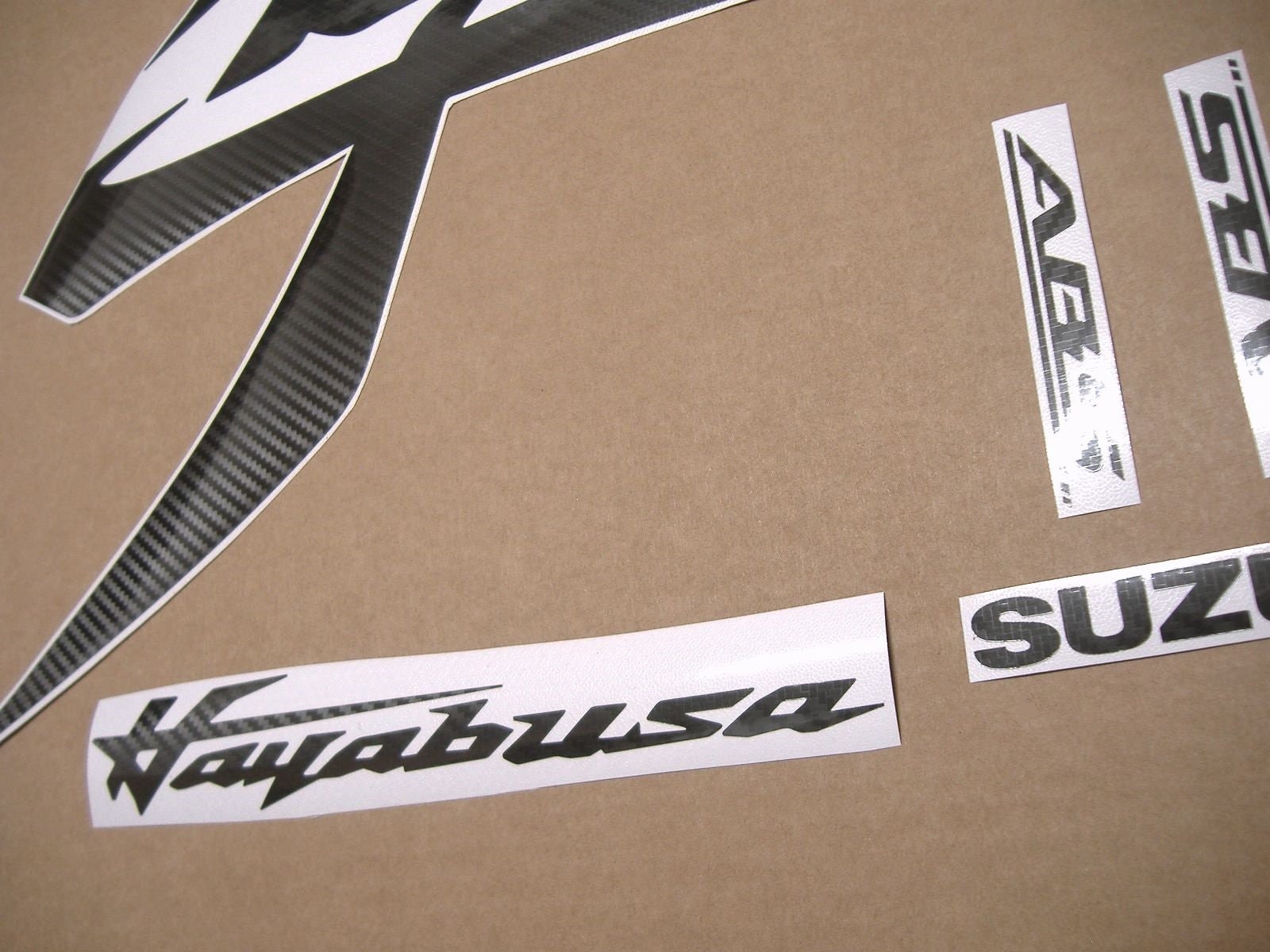 Suzuki Hayabusa 2021 - Onwards Custom Carbon Fiber Look Color Decals ...