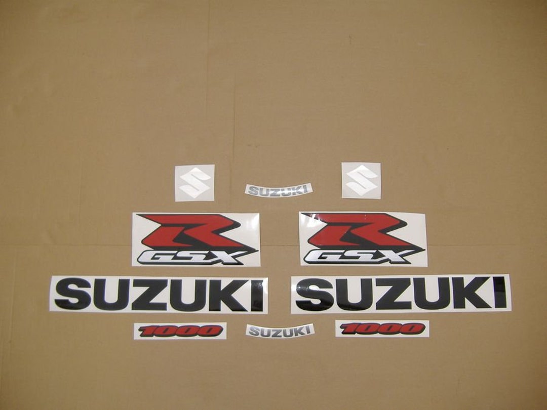 Suzuki GSX-R 1000 2008 Full Replacement Decals Set Complete Replica ...
