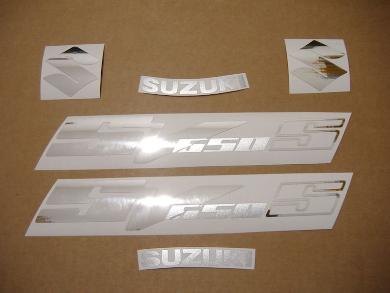 Suzuki Sv650s Full Aftermarket Decals Stickers Kit Reproduction ...