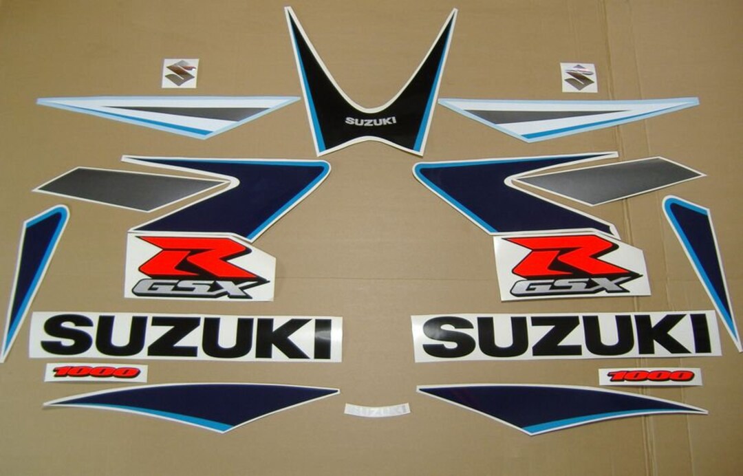 Suzuki GSX-R 1000 2006 Complete Replacement Decals Set Full Restoration ...
