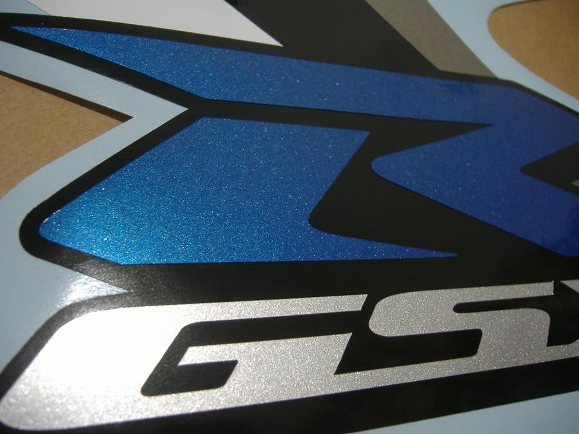 Suzuki GSX-R 2006-2007 Custom Version Replacement Decals Set Stickers ...
