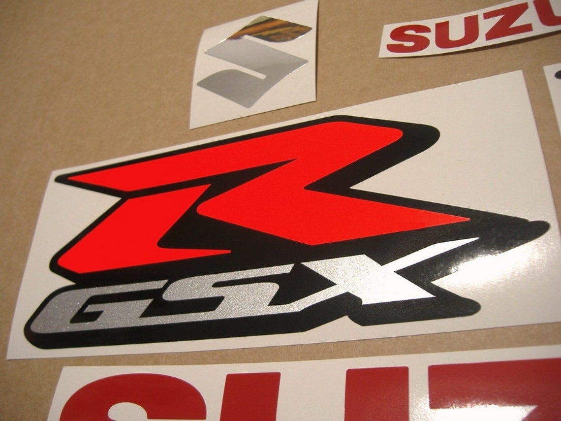 Suzuki GSXR 750 2016 2017 Complete Replacement Decals Set Stickers ...