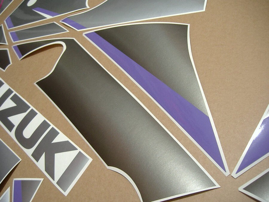 Suzuki GSXR 750W 1992-1993 Aftermarket Replacement Decals Kit Full ...