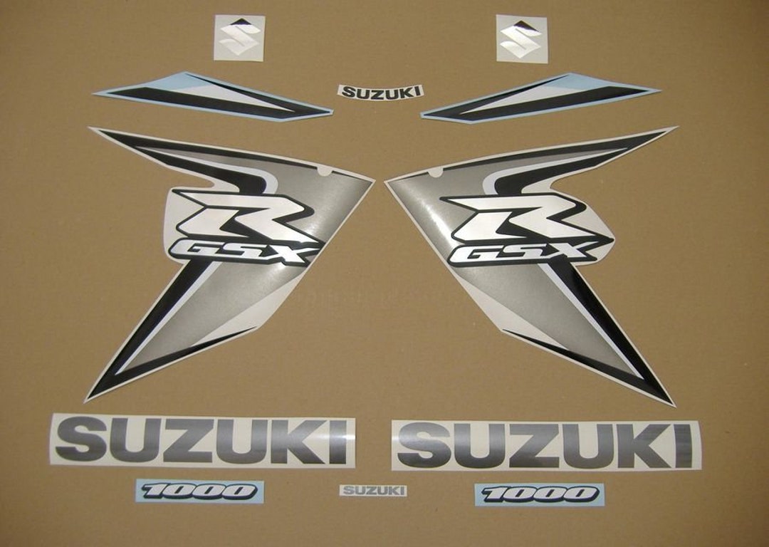 Suzuki GSX-R 1000 2008 Replacement Decals Stickers Reproduction ...