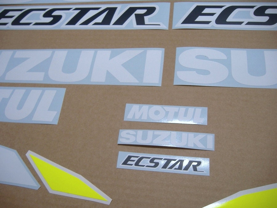 Suzuki GSXR Motogp Ecstar Racing Replica Replacement Decals | Etsy