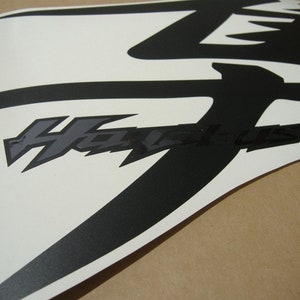 Suzuki Hayabusa GSX1300R 2008 Matte Chrome Black Customized Replacement ...